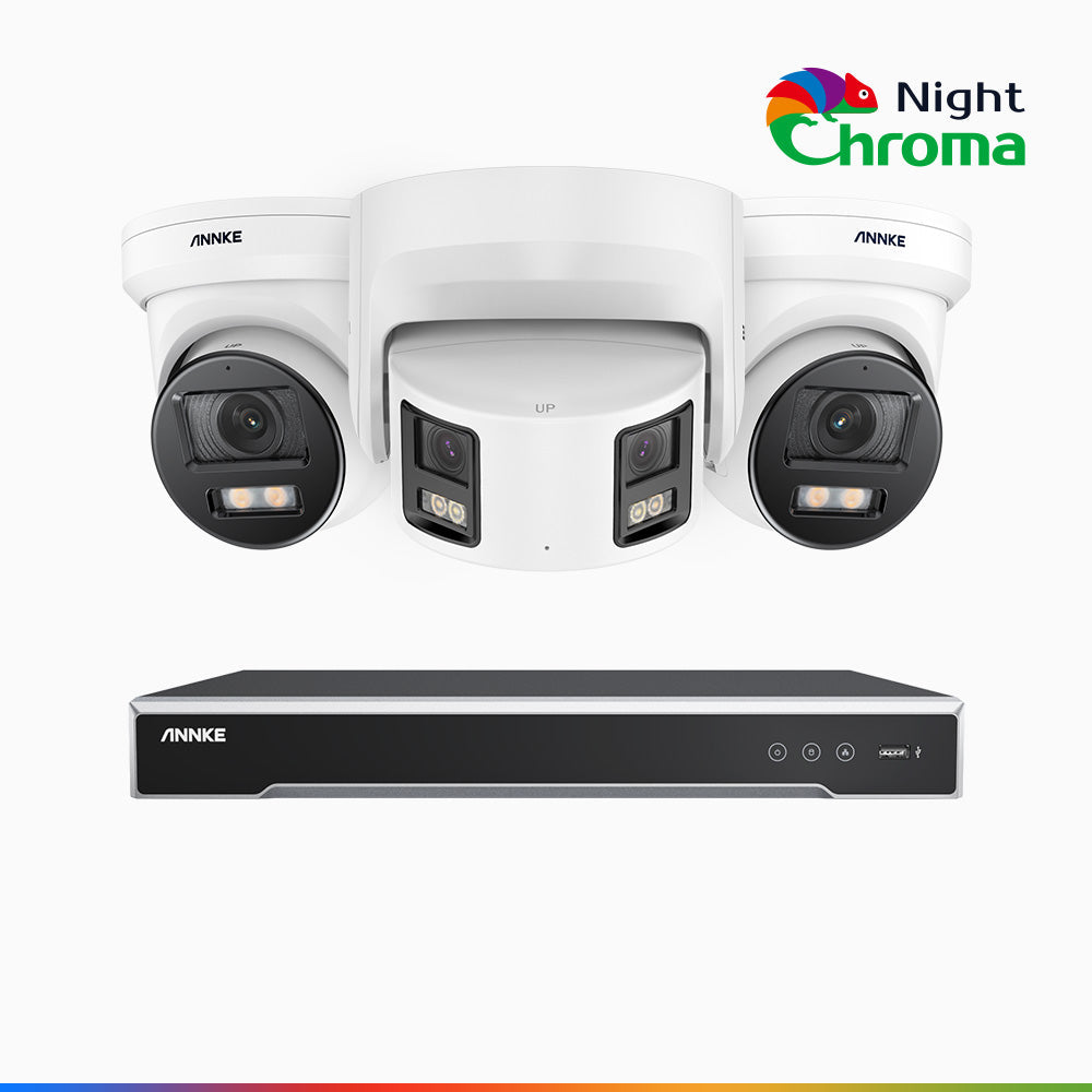 ANNKE NDCK800 - 8 Channel 4K Dual Lens + 4K PoE NVR Security System ...